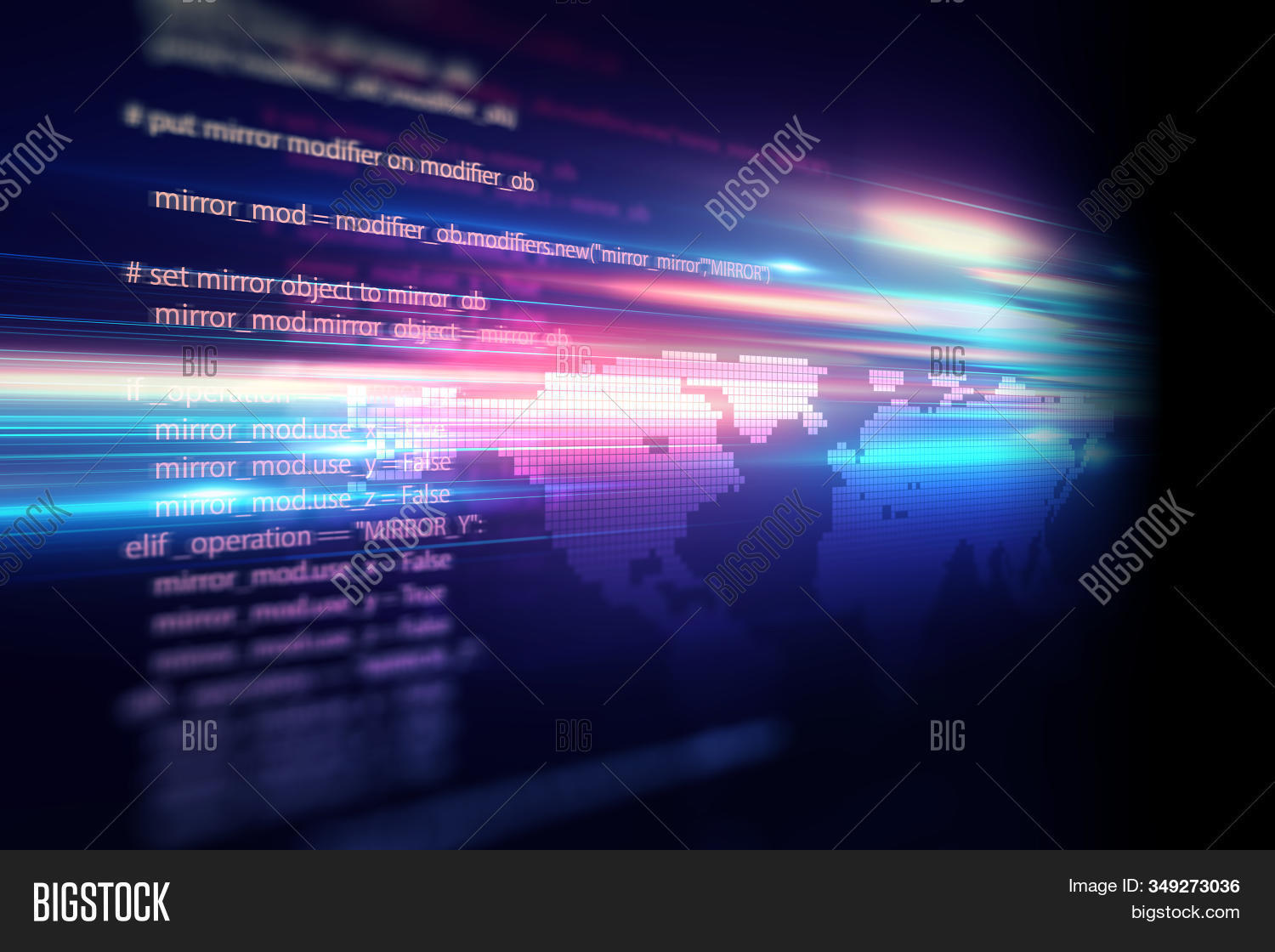 Programming Code Image & Photo (Free Trial) | Bigstock