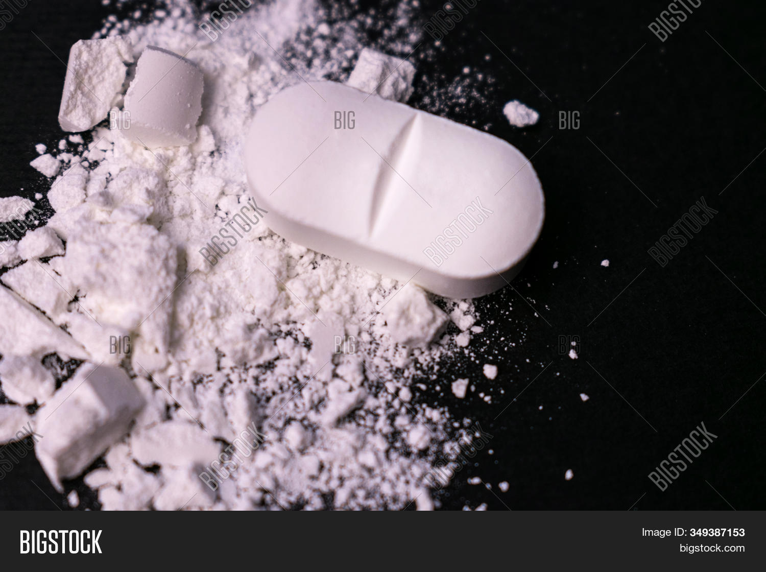 Crushed Tablet On Image & Photo (Free Trial) | Bigstock