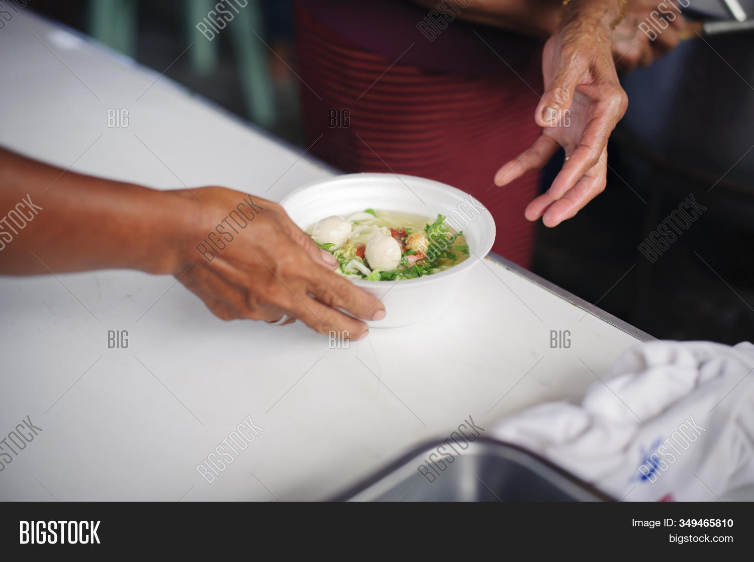 Hand Offered Donate Image & Photo (Free Trial) | Bigstock