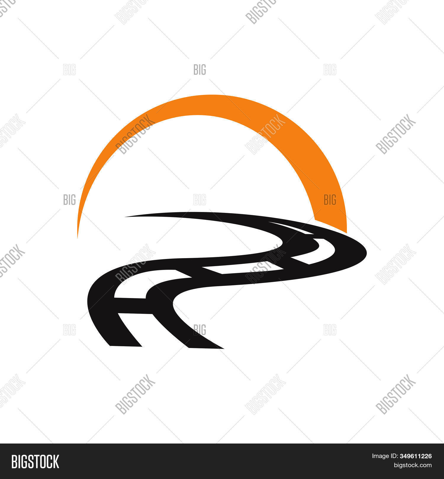 Creative Road Journey Vector & Photo (Free Trial) | Bigstock