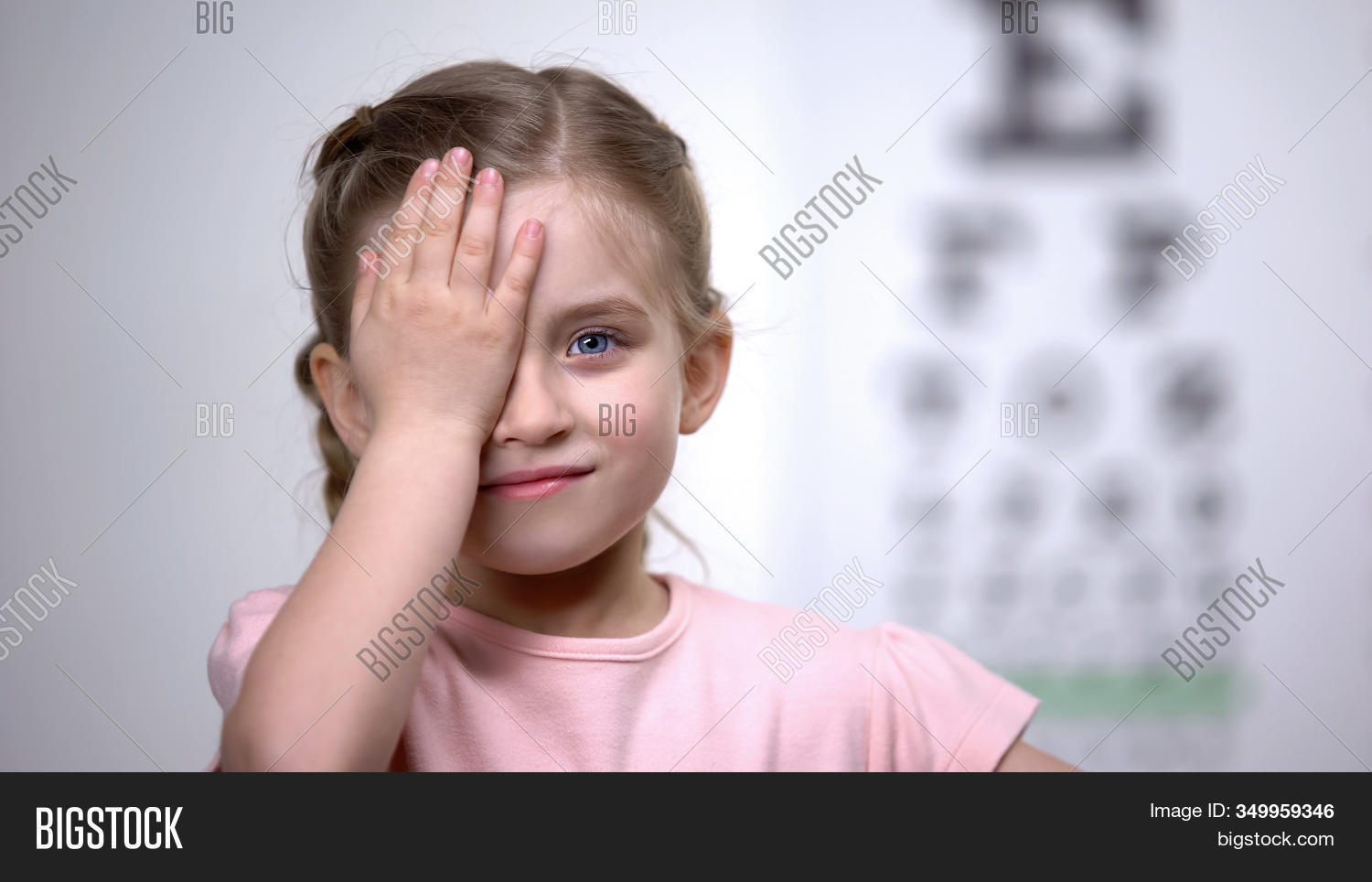Child Girl Closing Eye Image & Photo (Free Trial) | Bigstock