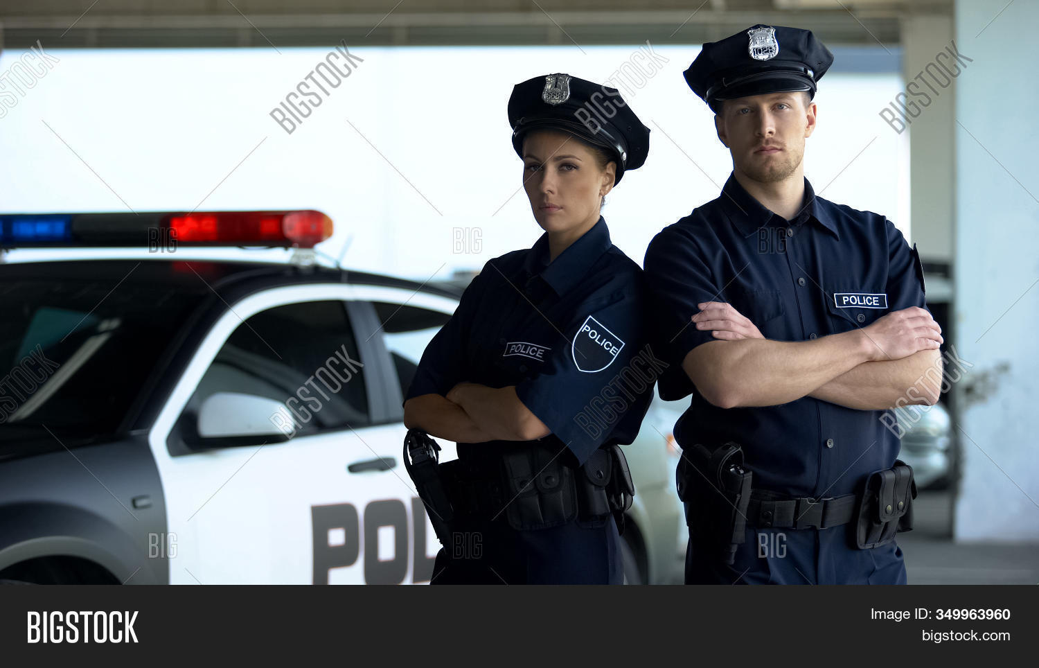 Two Brave Policemen Image & Photo (Free Trial) | Bigstock