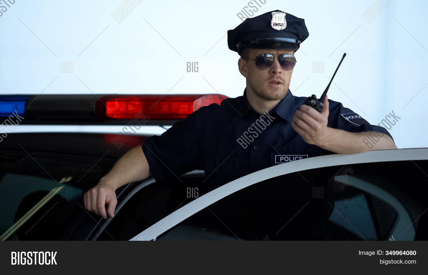 Officer Standing Near Image & Photo (Free Trial) | Bigstock