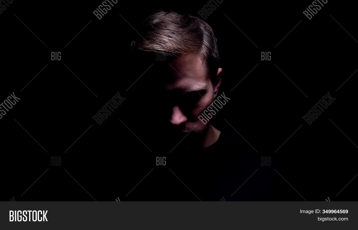 Shadowed Man Looking Image & Photo (Free Trial) | Bigstock