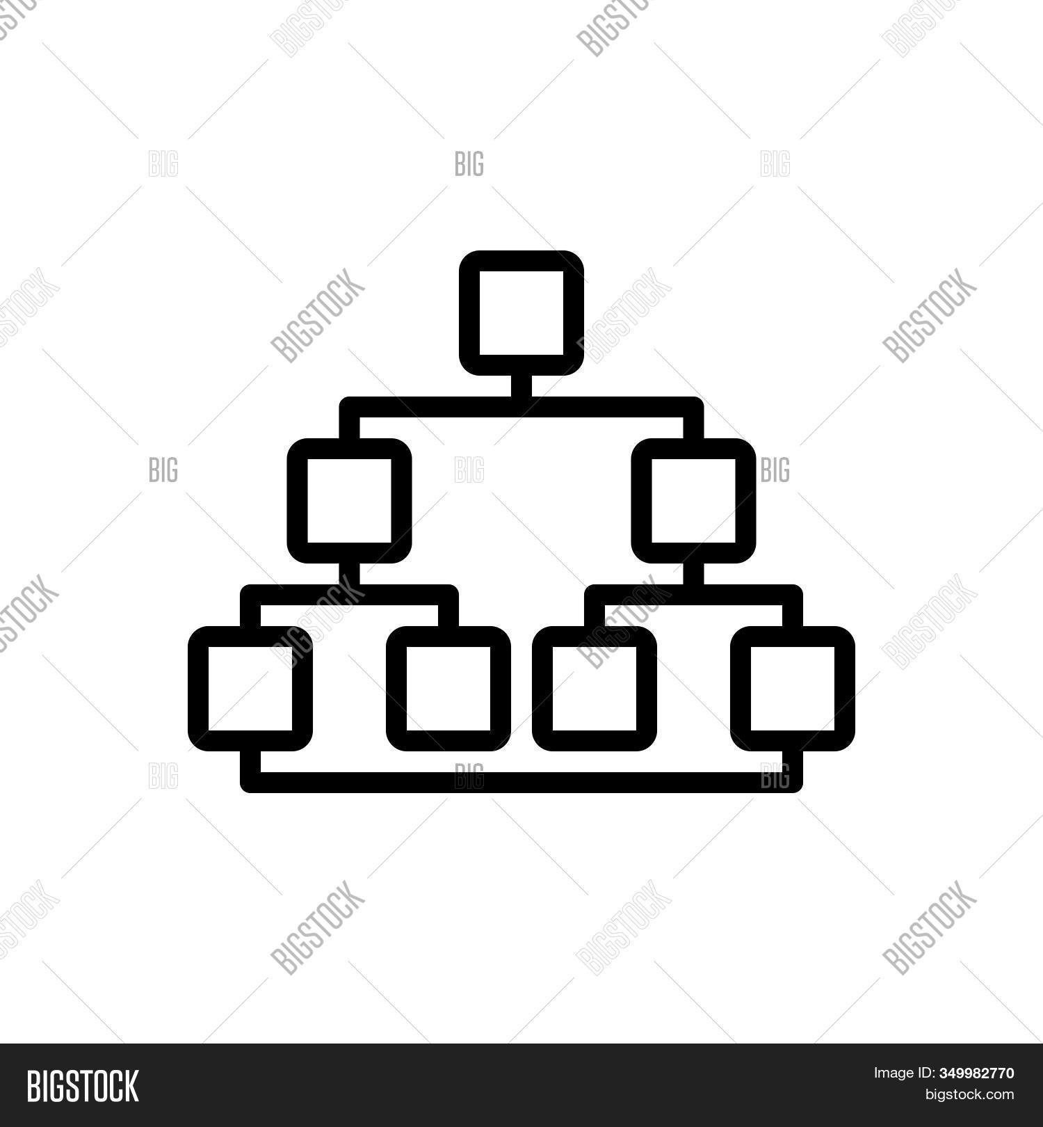Black Line Icon Vector & Photo (Free Trial) | Bigstock