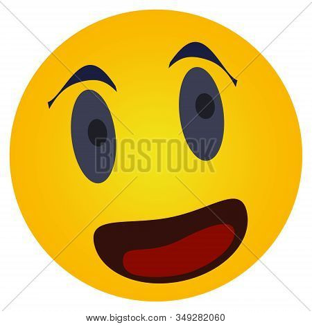 Round Smiley Icon, Image & Photo (Free Trial) | Bigstock