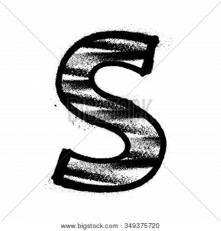 Letter S. Graffiti Vector & Photo (Free Trial) | Bigstock