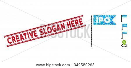 Mosaic Ipo Flag Vector & Photo (Free Trial) | Bigstock