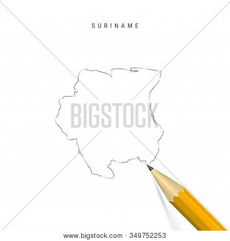 Suriname Freehand Vector & Photo (Free Trial) | Bigstock
