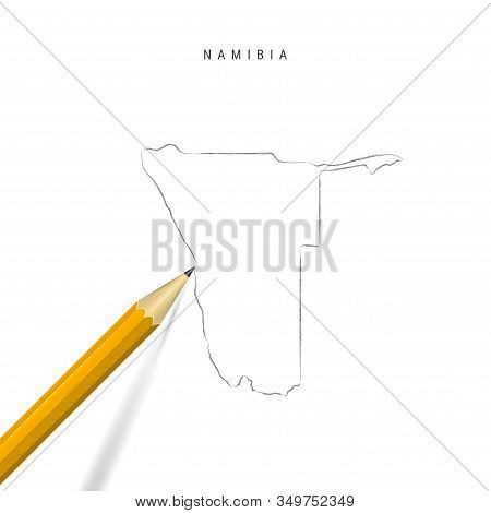 Namibia Freehand Vector & Photo (Free Trial) | Bigstock