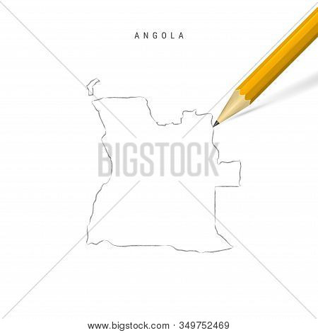 Angola Freehand Vector & Photo (Free Trial) | Bigstock