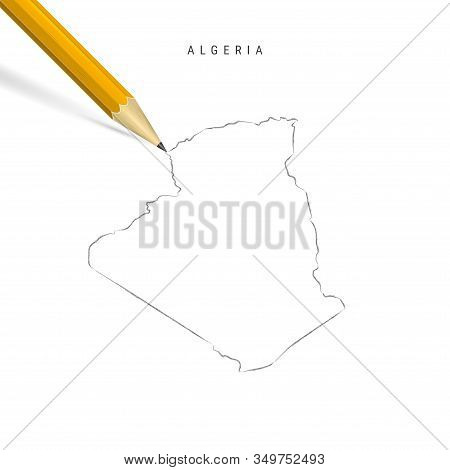 Algeria Freehand Vector & Photo (Free Trial) | Bigstock