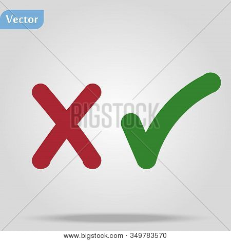 Thin Line Check Mark Vector & Photo (Free Trial) | Bigstock