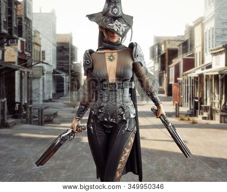 Female Cowgirl Image & Photo (Free Trial) | Bigstock