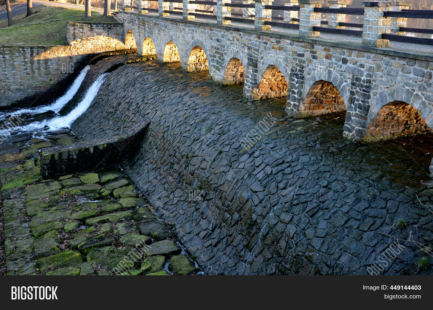 Dam Breeding Fish Pond Image & Photo (Free Trial) | Bigstock