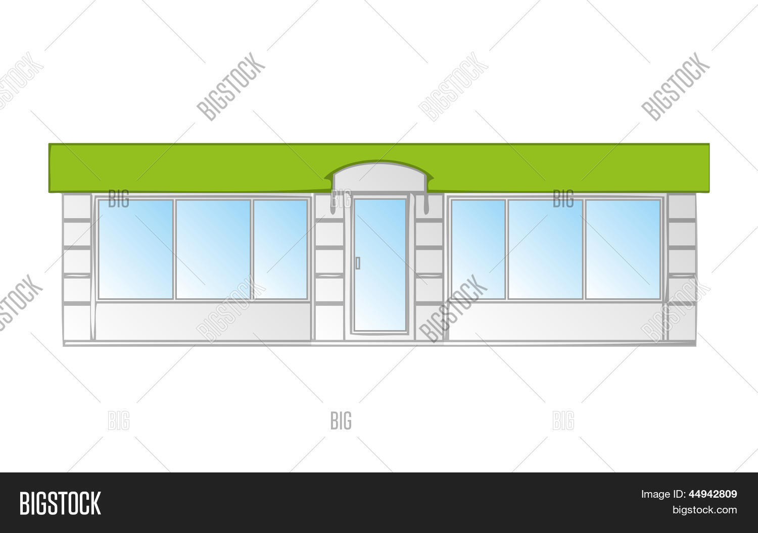 Kiosk Vector Vector & Photo (Free Trial) | Bigstock