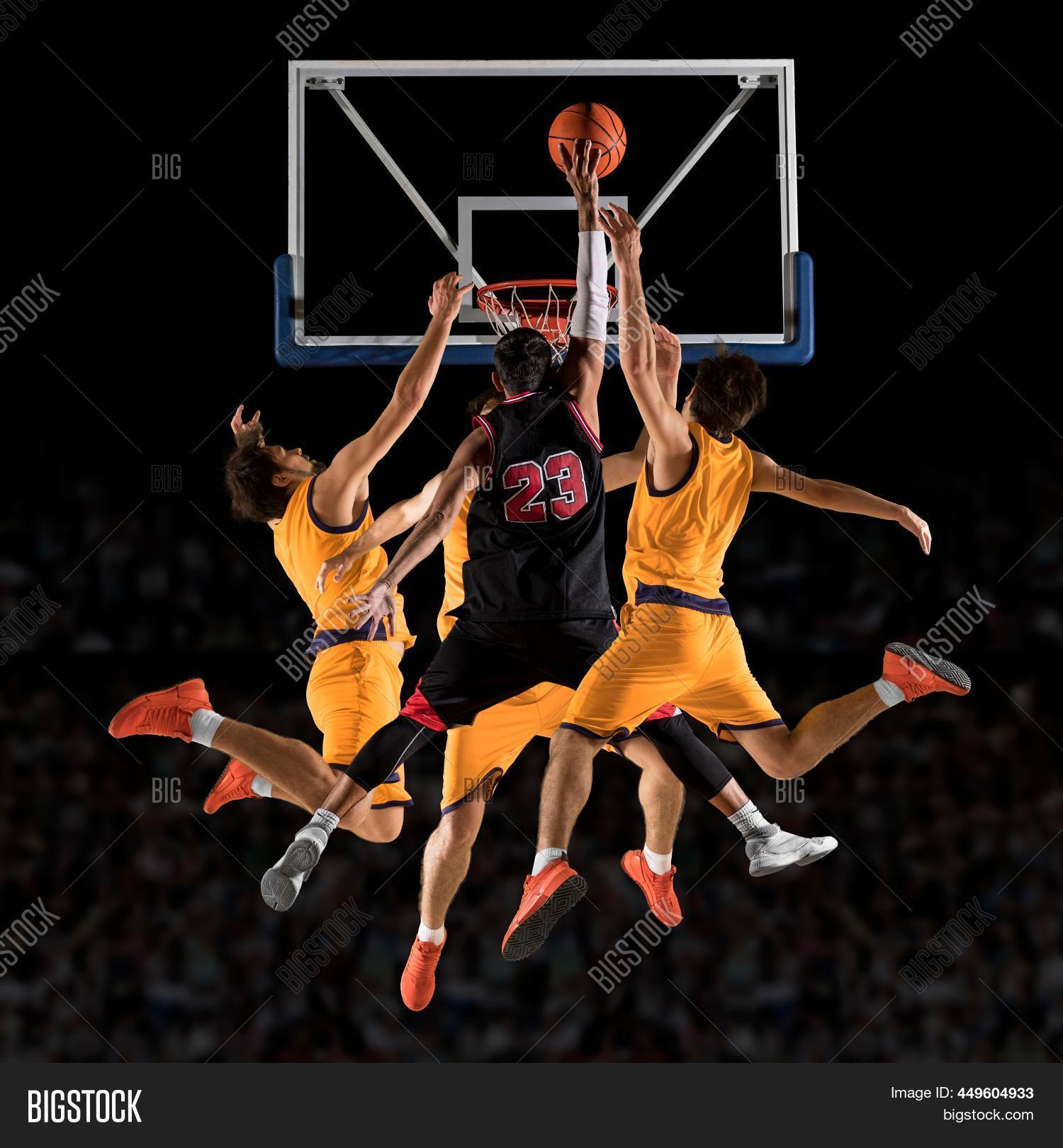 Four Basketball Player Image & Photo (Free Trial) | Bigstock