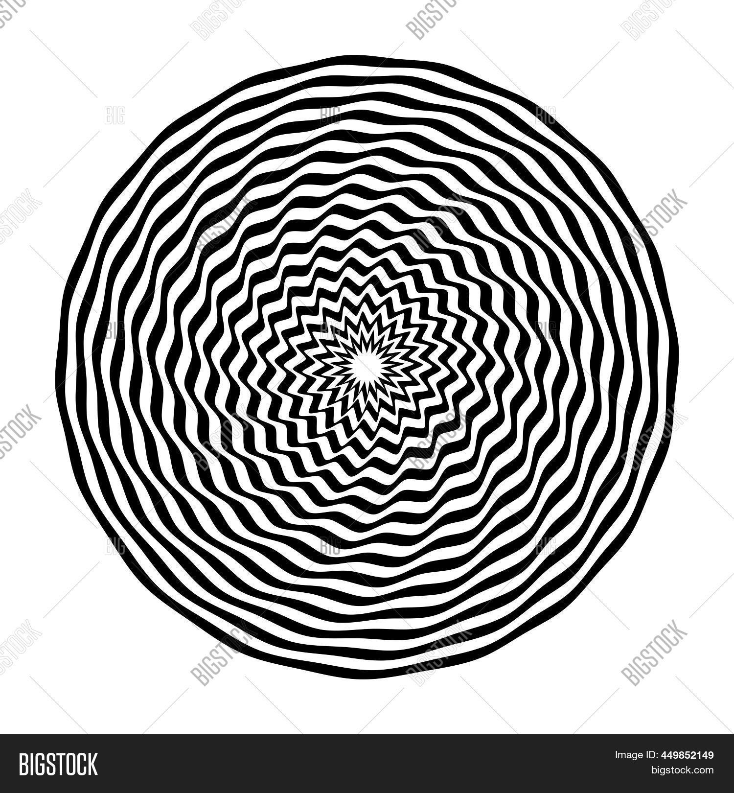 Abstract Circle Wavy Image & Photo (Free Trial) | Bigstock