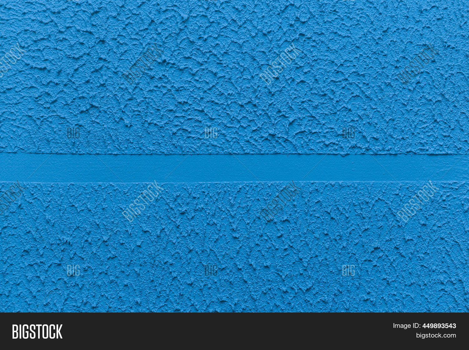 Blue Plaster Wall Image & Photo (Free Trial) | Bigstock