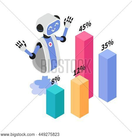 Isometric Robotic Vector & Photo (Free Trial) | Bigstock