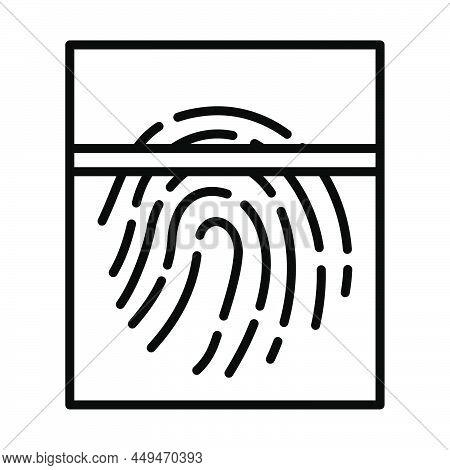 Fingerprint Scan Icon Vector & Photo (Free Trial) | Bigstock