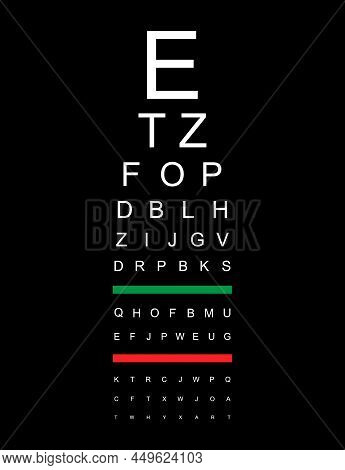 Test Visual Measure Vector & Photo (Free Trial) | Bigstock