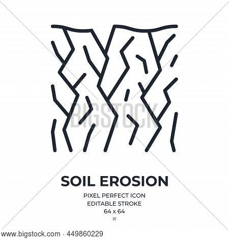 Soil Erosion Editable Vector & Photo (Free Trial) | Bigstock