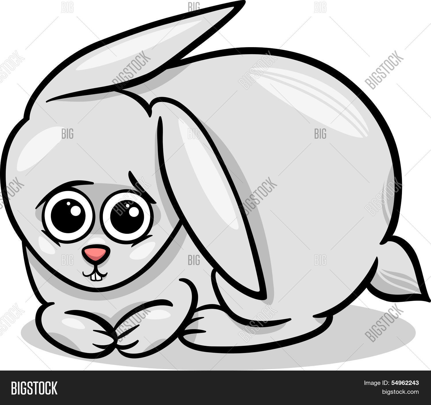 Baby Rabbit Bunny Vector & Photo (Free Trial) | Bigstock
