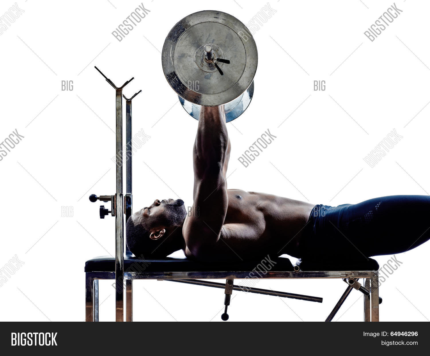 One Muscular Man Body Image & Photo (Free Trial) | Bigstock