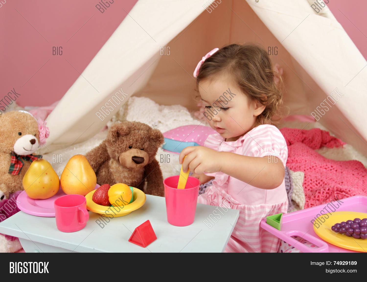 Pretend Play Tea Party Image & Photo (Free Trial) | Bigstock