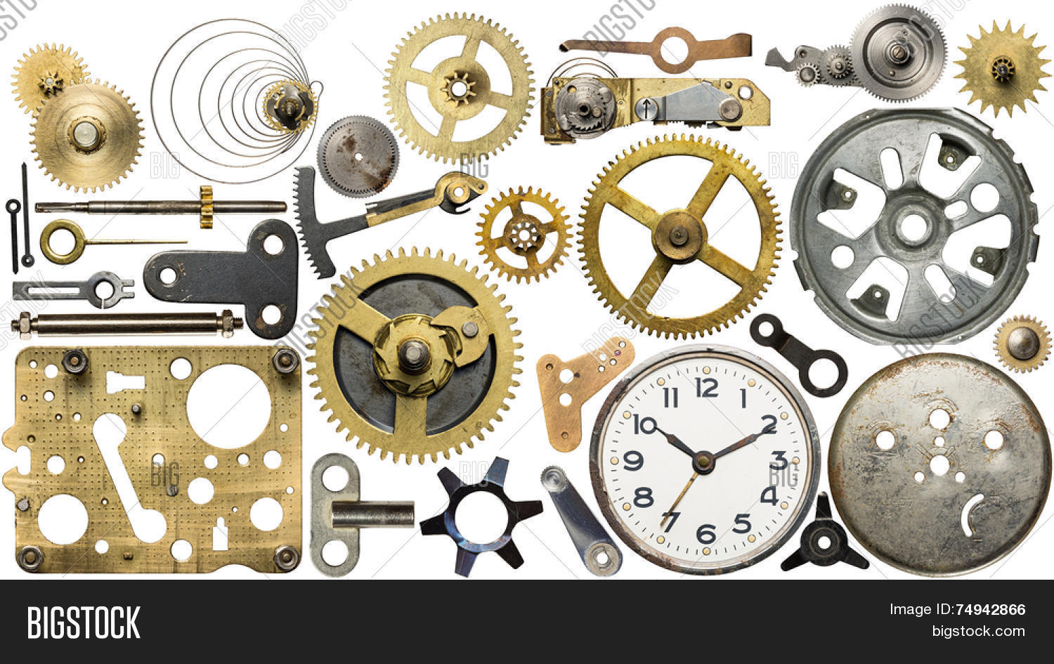 Clockwork Spare Parts Image & Photo (Free Trial) | Bigstock