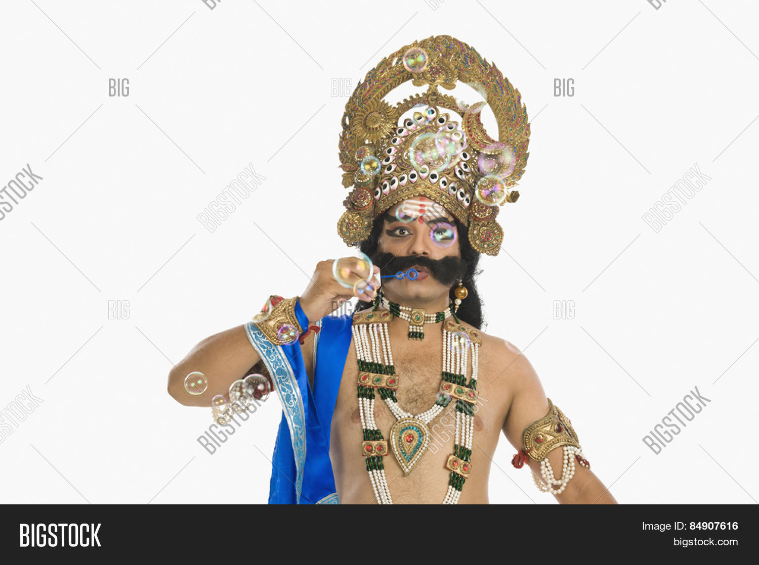 Artist Dressed- Ravana Image & Photo (Free Trial) | Bigstock