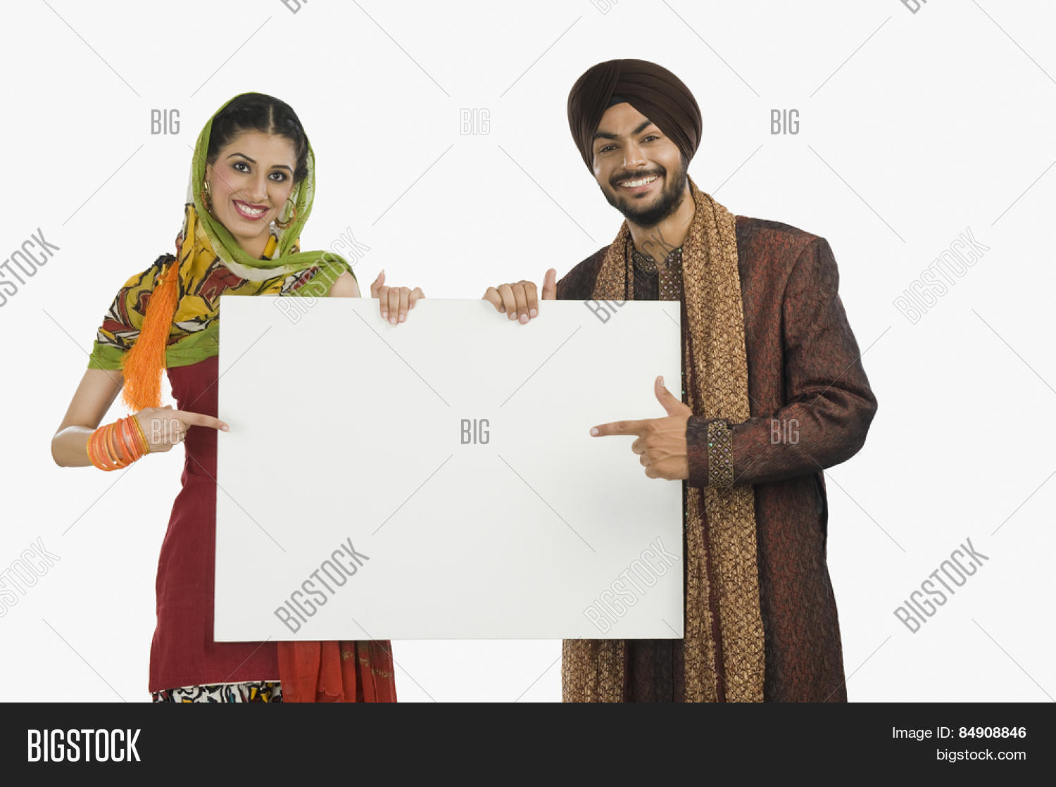 Portrait Sikh Couple Image & Photo (Free Trial) | Bigstock