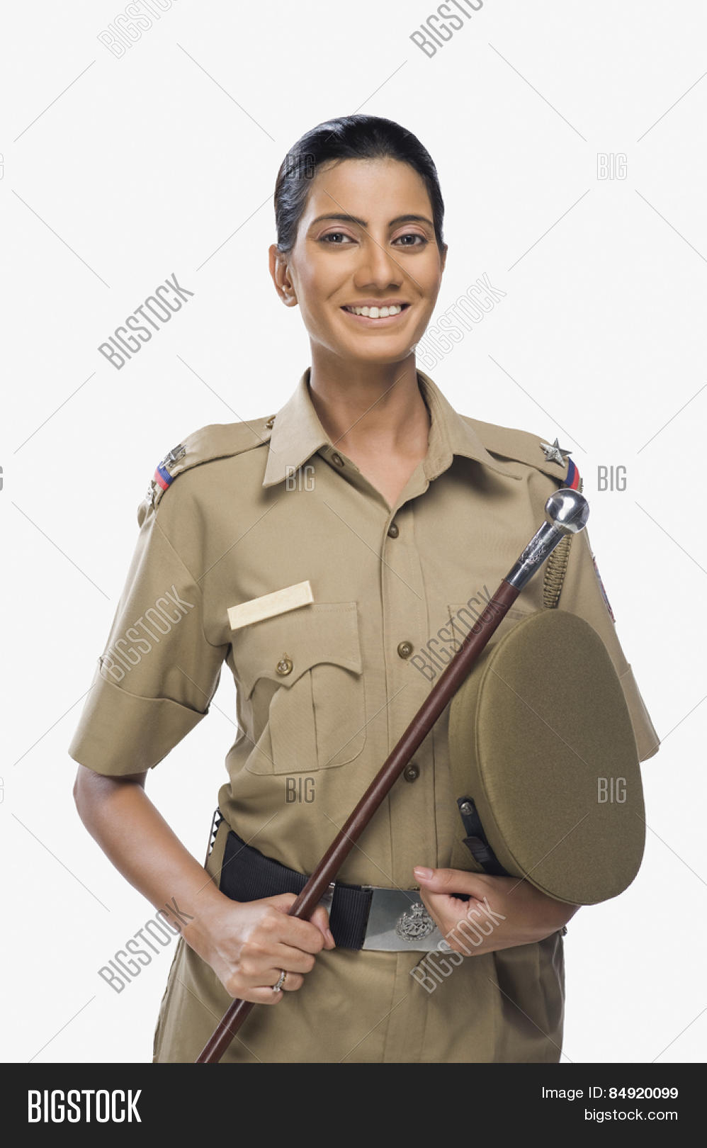 Portrait Female Police Image & Photo (Free Trial) | Bigstock