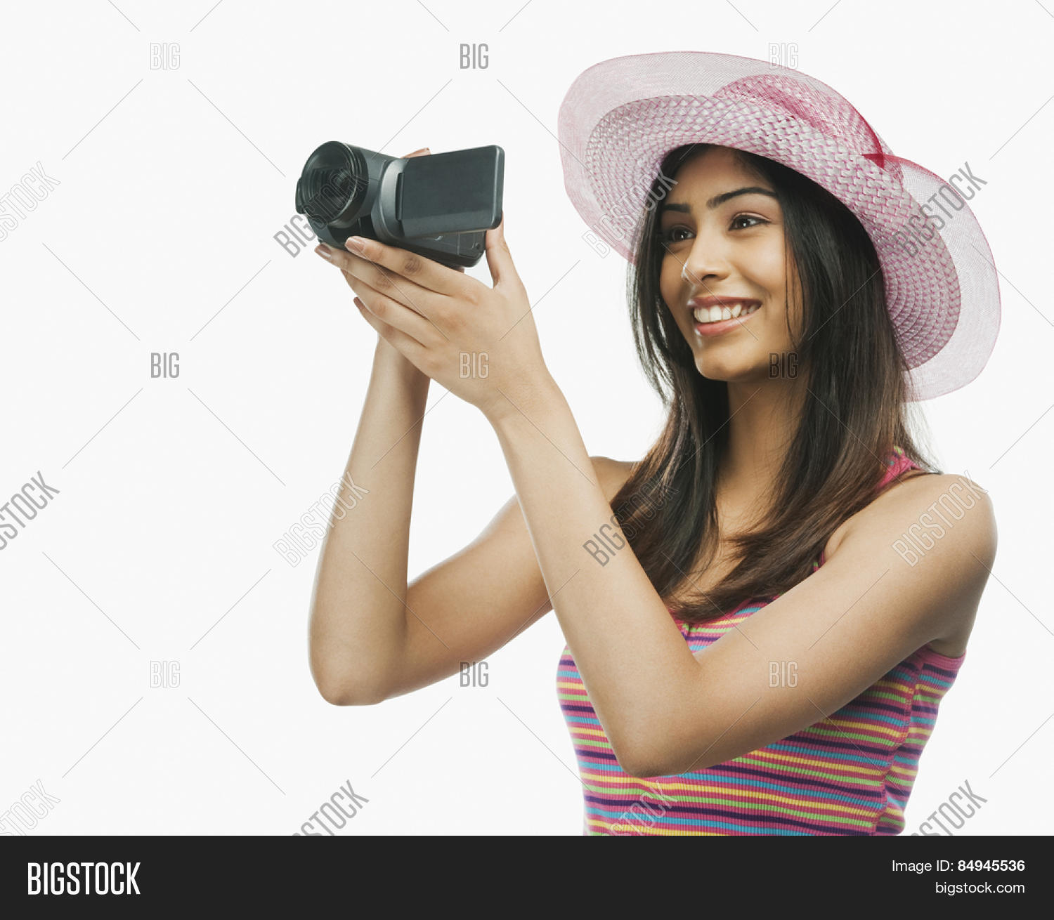 Close- Woman Filming Image & Photo (Free Trial) | Bigstock
