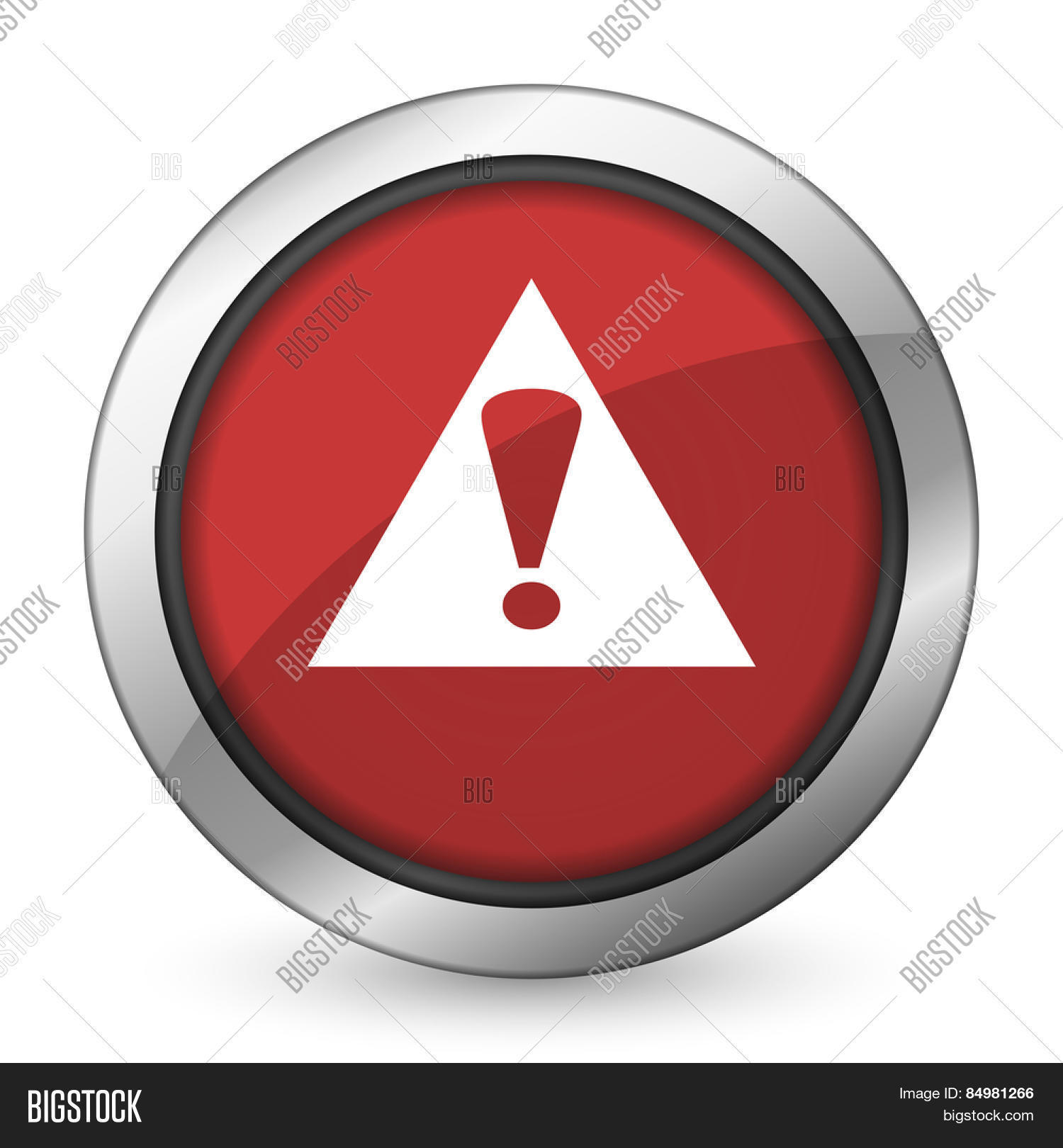 Exclamation Sign Red Image & Photo (Free Trial) | Bigstock