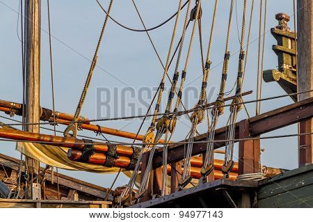 Rigging Old Replica Image & Photo (Free Trial) | Bigstock