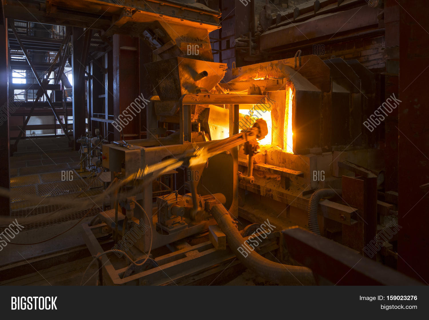 Large Melting Furnace. Image & Photo (Free Trial) | Bigstock