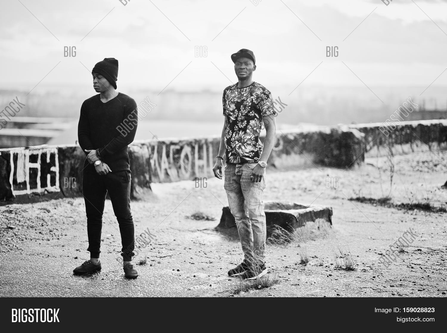 Two Gangsta Man On Image & Photo (Free Trial) | Bigstock