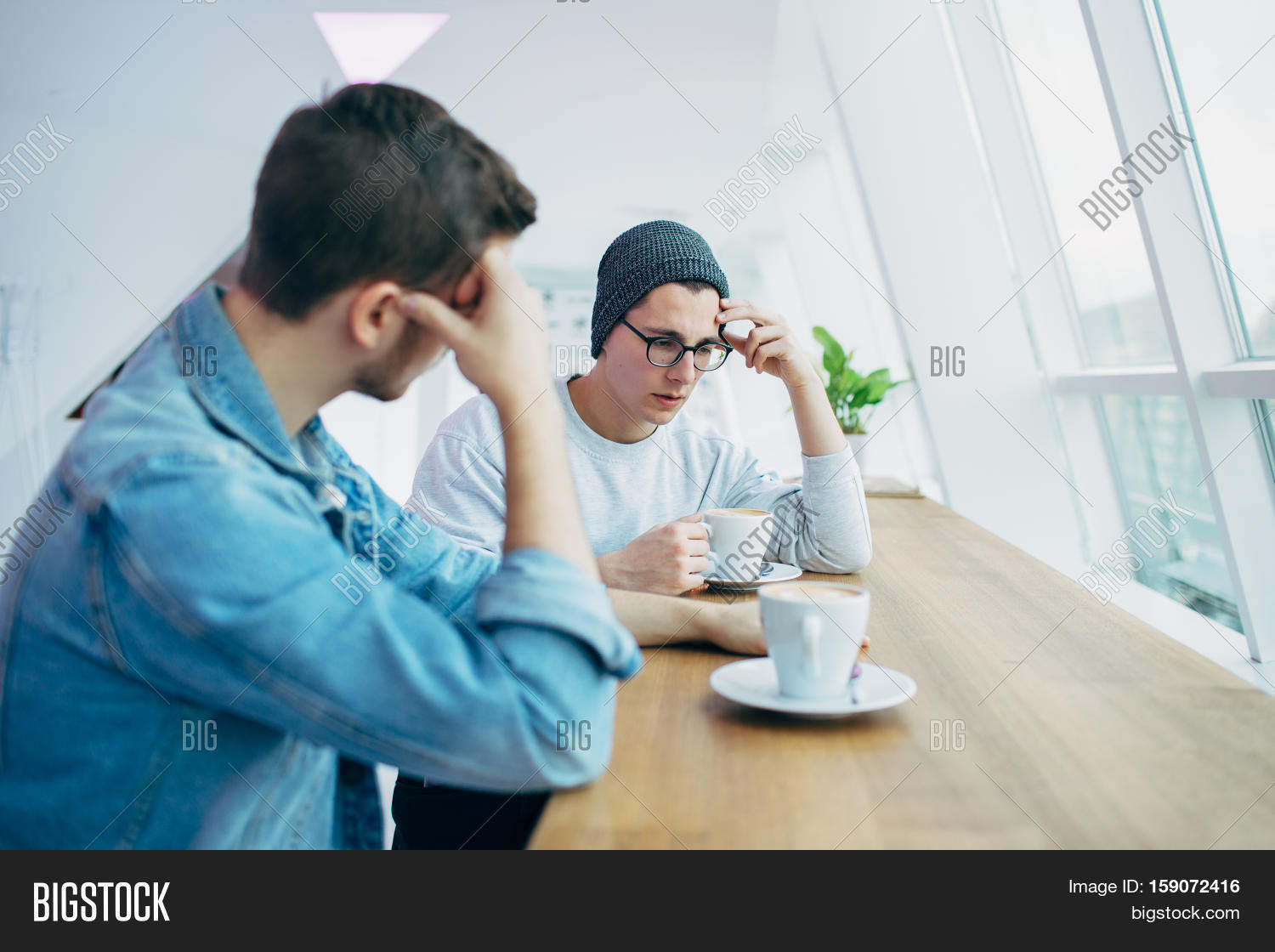Men Sitting Front Image & Photo (Free Trial) | Bigstock