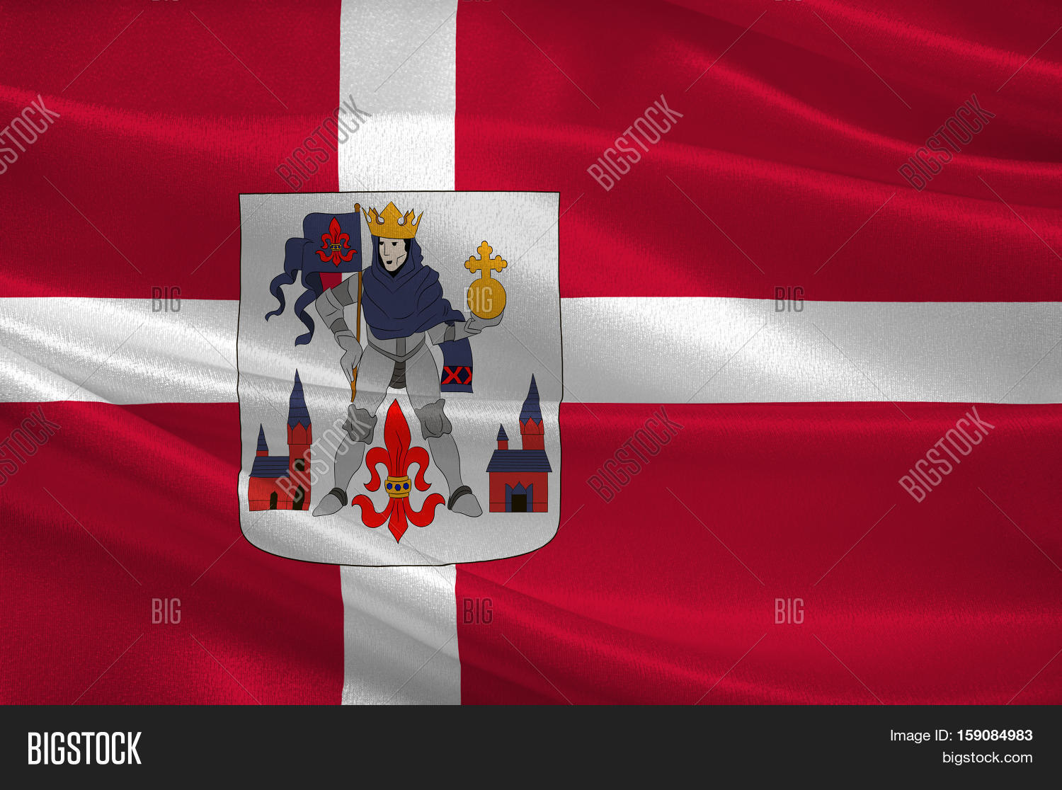 Flag Odense Image & Photo (Free Trial) | Bigstock