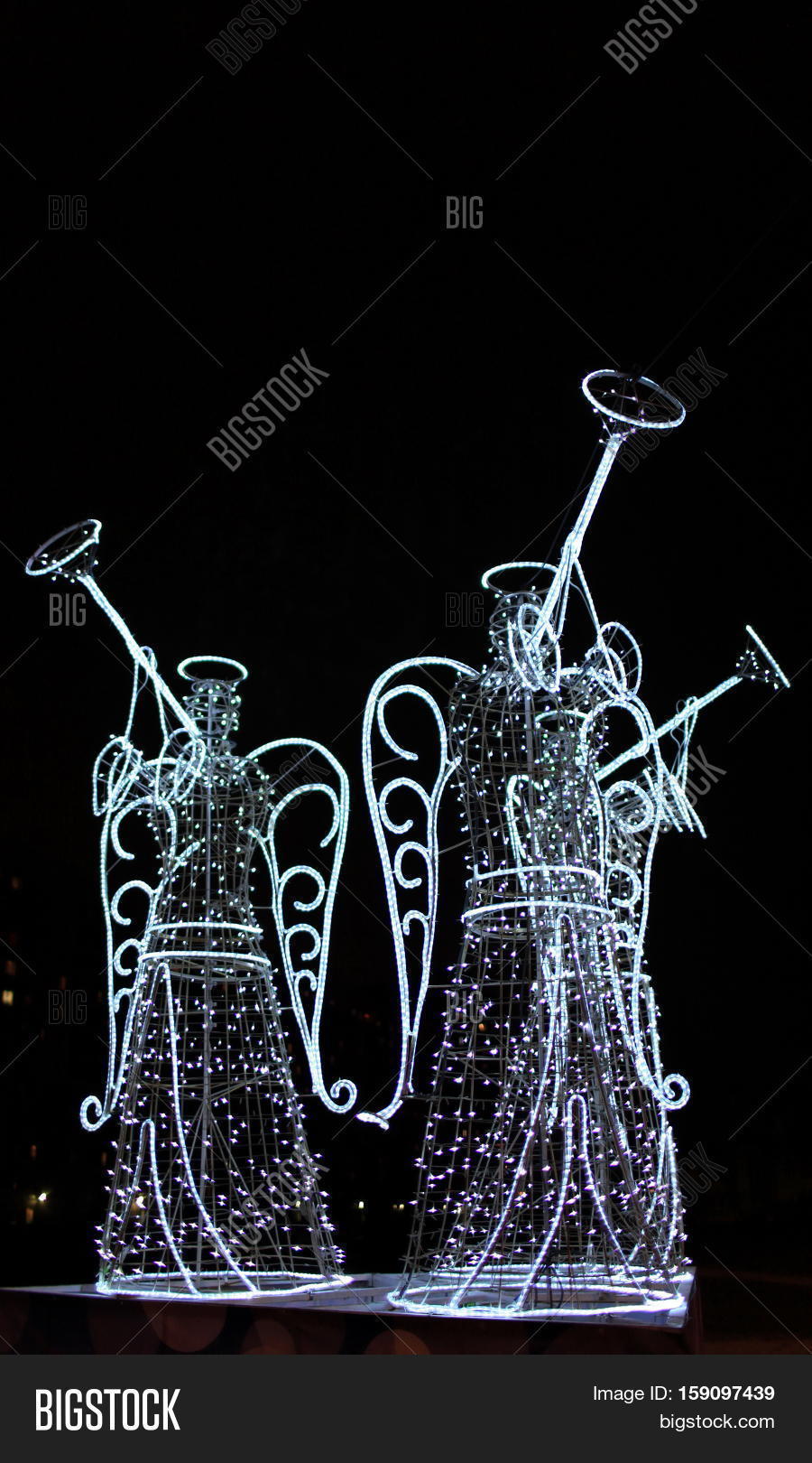 Luminous Figures Three Image & Photo (Free Trial) | Bigstock