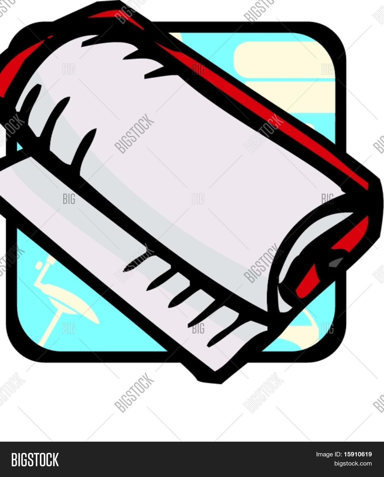 Toilet Paper Holder. Vector & Photo (Free Trial) | Bigstock