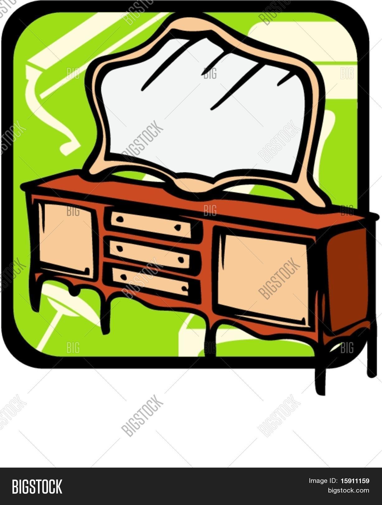 Dressing Table. Vector & Photo (Free Trial) | Bigstock