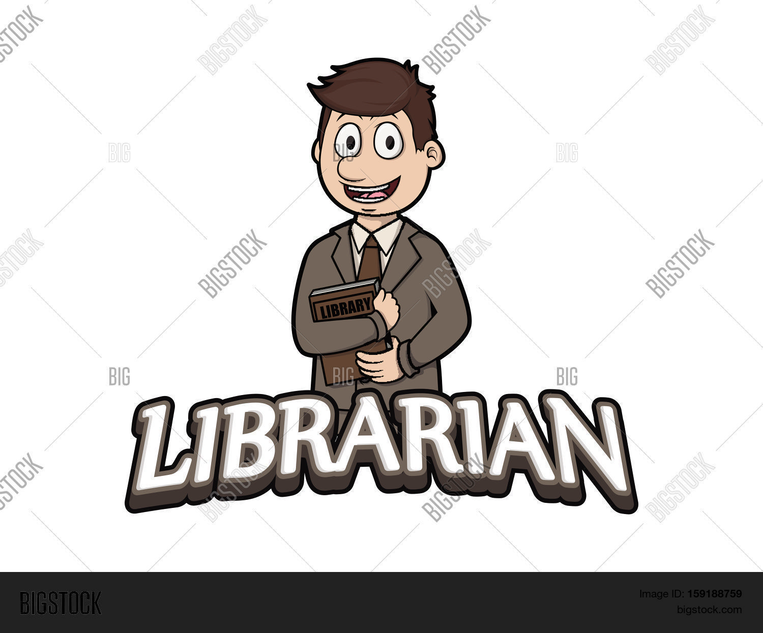 Librarian Logo Vector & Photo (Free Trial) | Bigstock