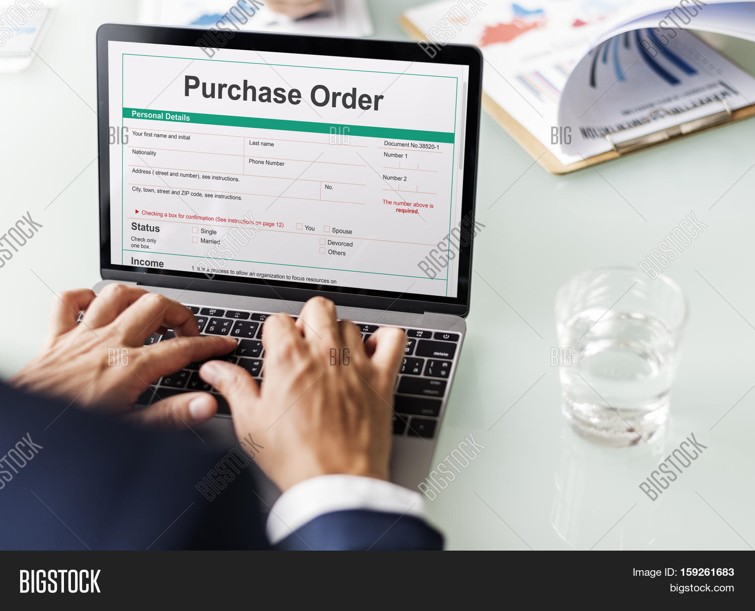 Purchase Order Form Image & Photo (Free Trial) | Bigstock
