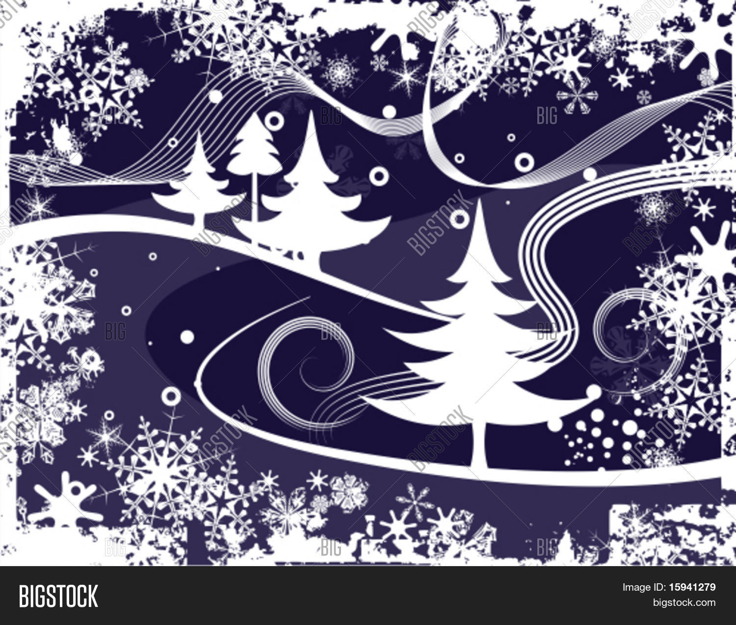 Abstract Winter Vector & Photo (Free Trial) | Bigstock