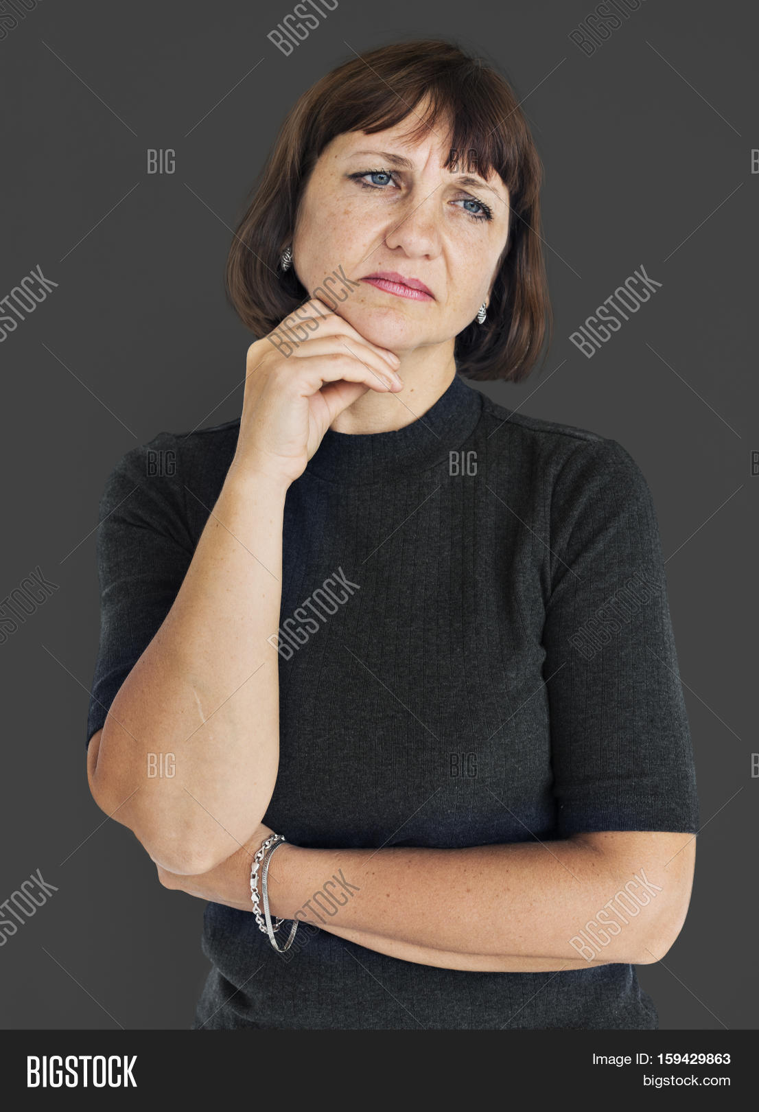 Woman Stressed Face Image & Photo (Free Trial) | Bigstock