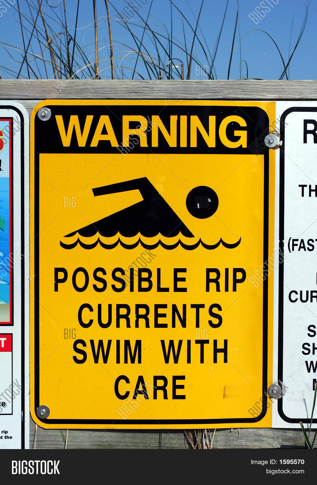 Rip Current Warning Image & Photo (Free Trial) | Bigstock