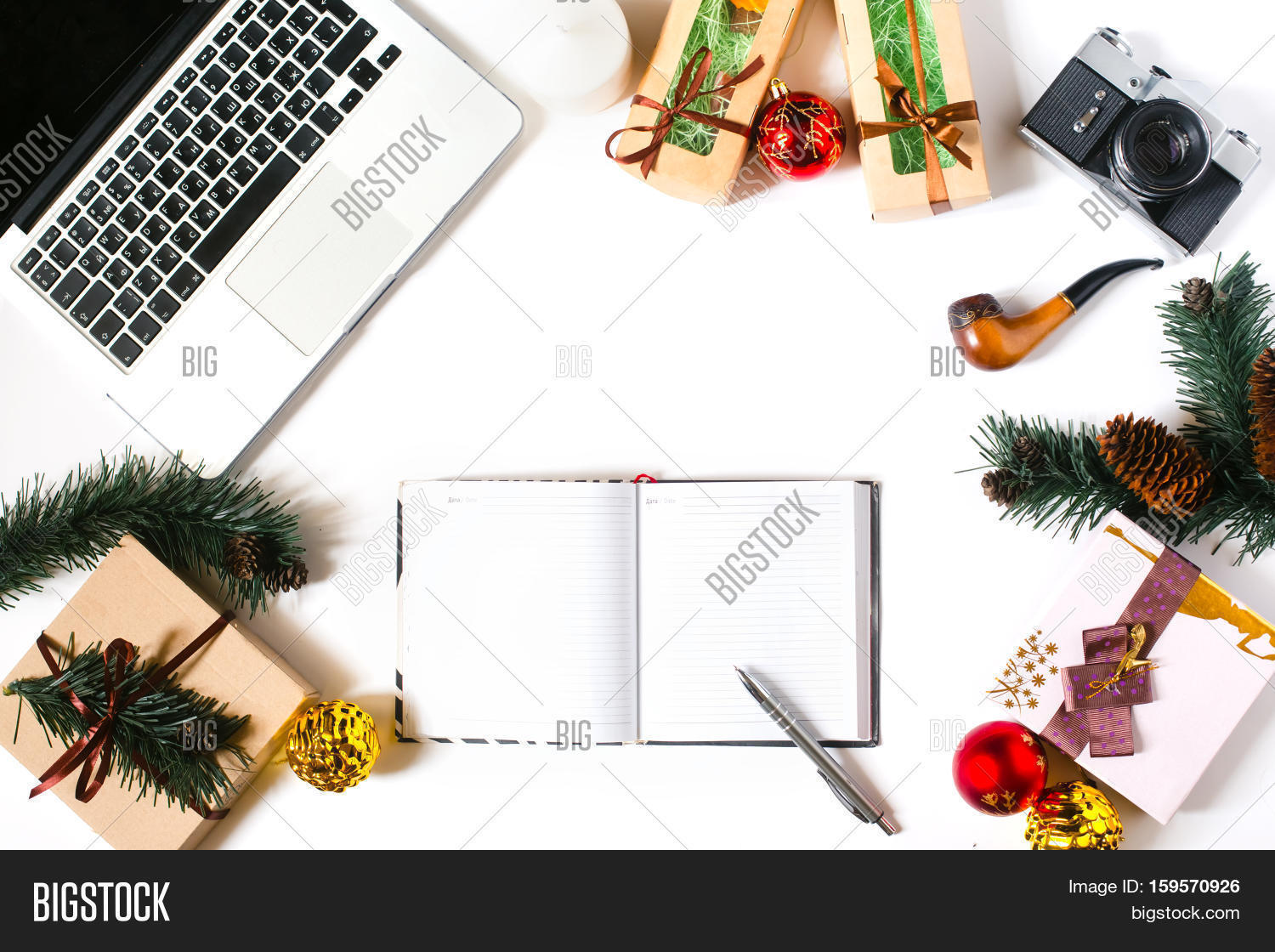 Workspace Christmas Image & Photo (Free Trial) | Bigstock